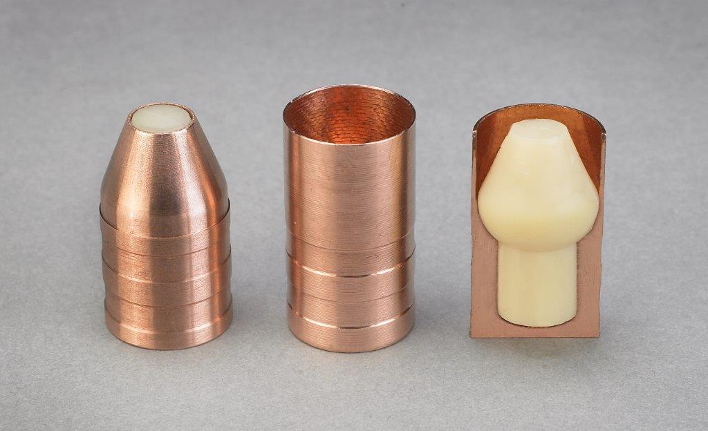 "Premier 20ga 2.2” Schrifle™ 365gr Copper slug". “The only totally NEW ...